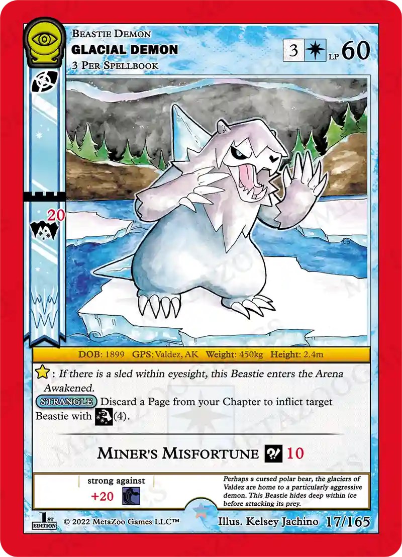 Glacial Demon - Seance: First Edition - MetaZoo