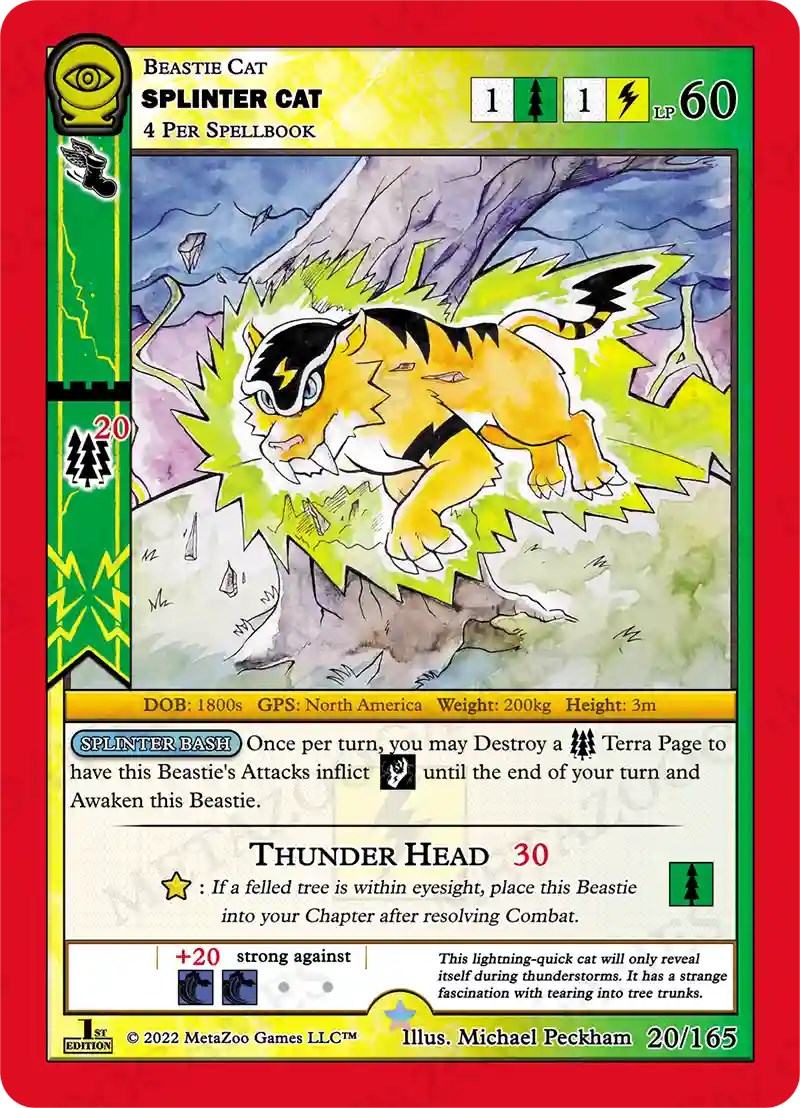 Splinter Cat - Seance: First Edition - MetaZoo