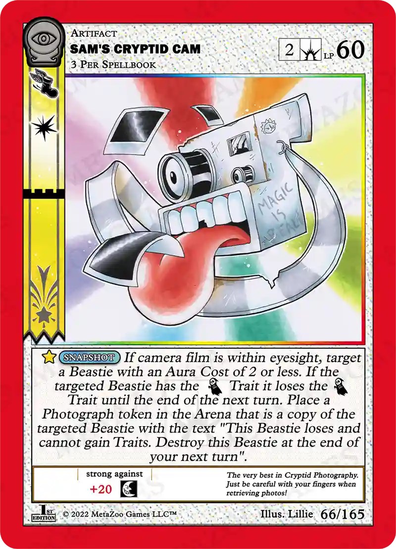 Sam's Cryptid Cam - Seance: First Edition - MetaZoo