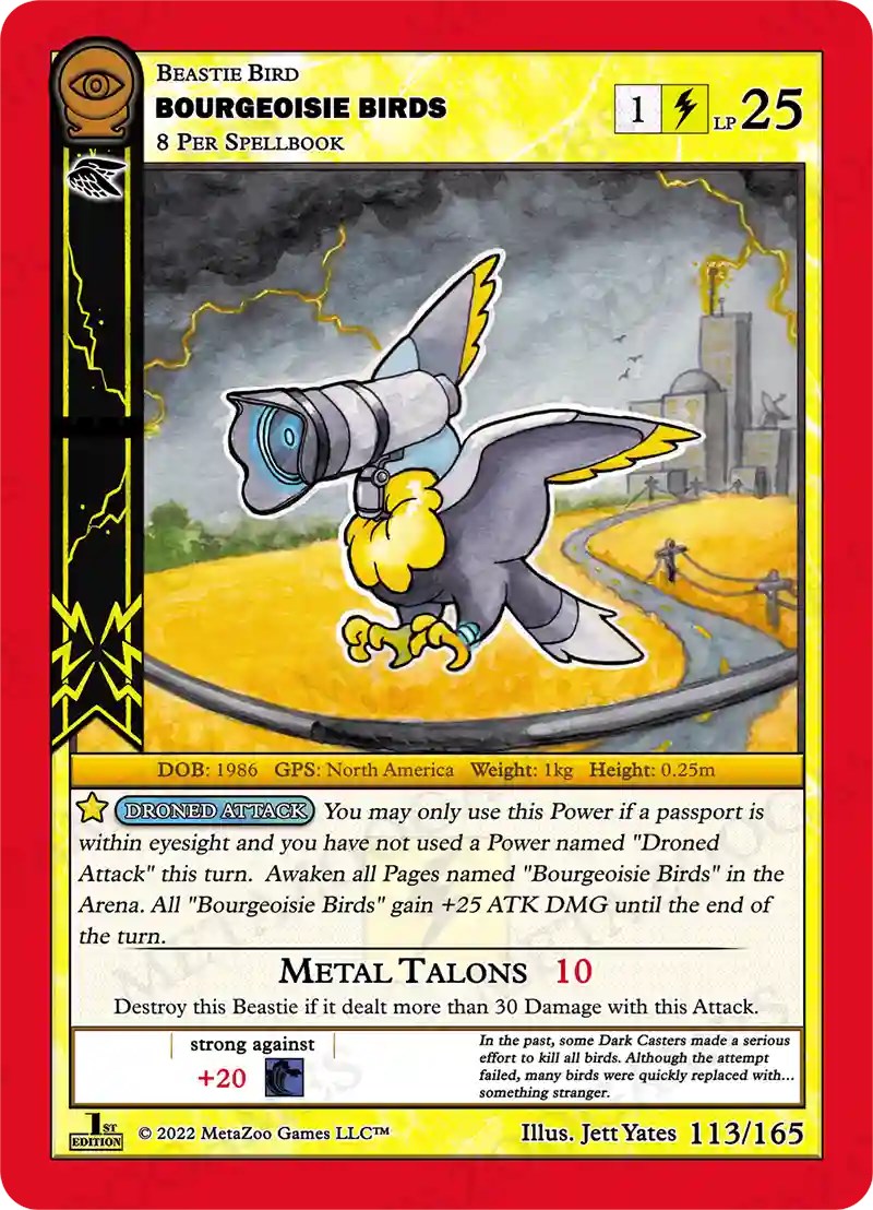 Bourgeoisie Birds - Seance: First Edition - MetaZoo