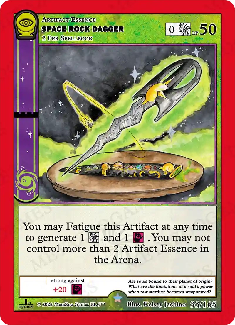 Space Rock Dagger - Seance: First Edition - MetaZoo