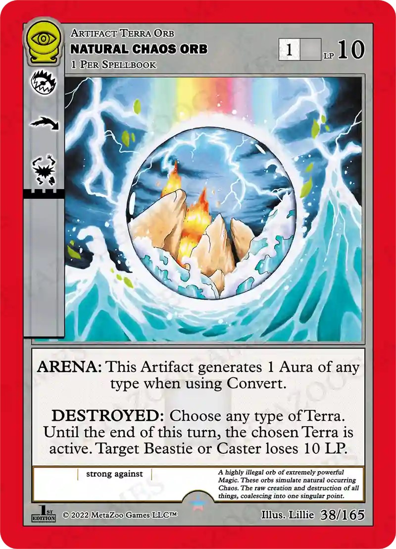 Natural Chaos Orb - Seance: First Edition - MetaZoo