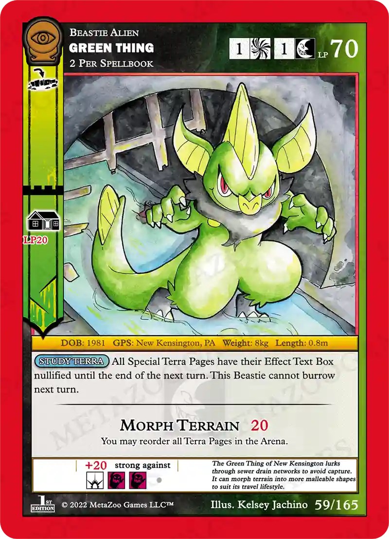 Green Thing - Seance: First Edition - MetaZoo