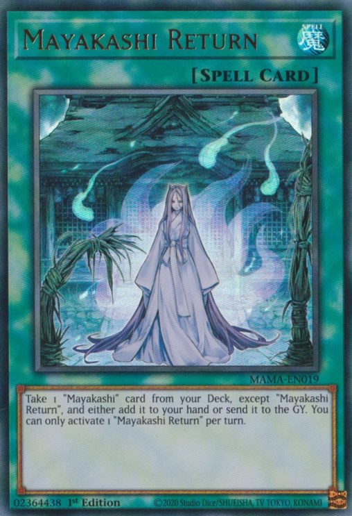 Mayakashi Return - Magnificent Mavens - YuGiOh
