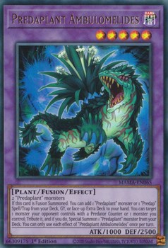 Predaplant Ambulomelides - Magnificent Mavens - YuGiOh