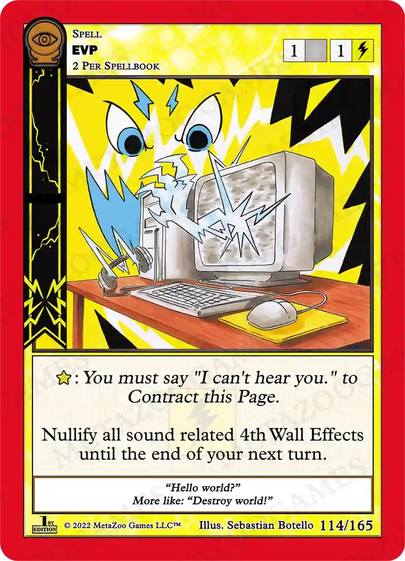 EVP - Seance: First Edition - MetaZoo