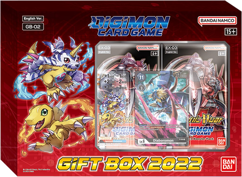 Gift Box 2022: Flamemon & Strabimon - Draconic Roar - Digimon Card Game
