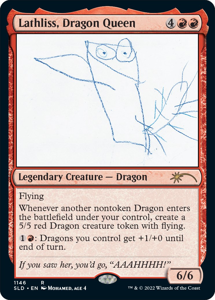 Lathliss, Dragon Queen (1146) - Secret Lair Drop Series - Magic: The ...