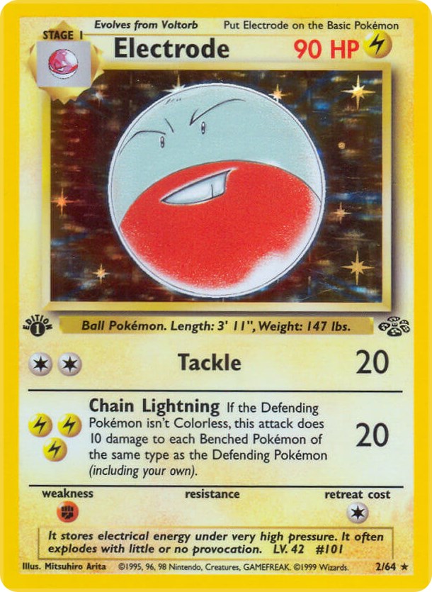 Electrode (2) - Jungle - Pokemon