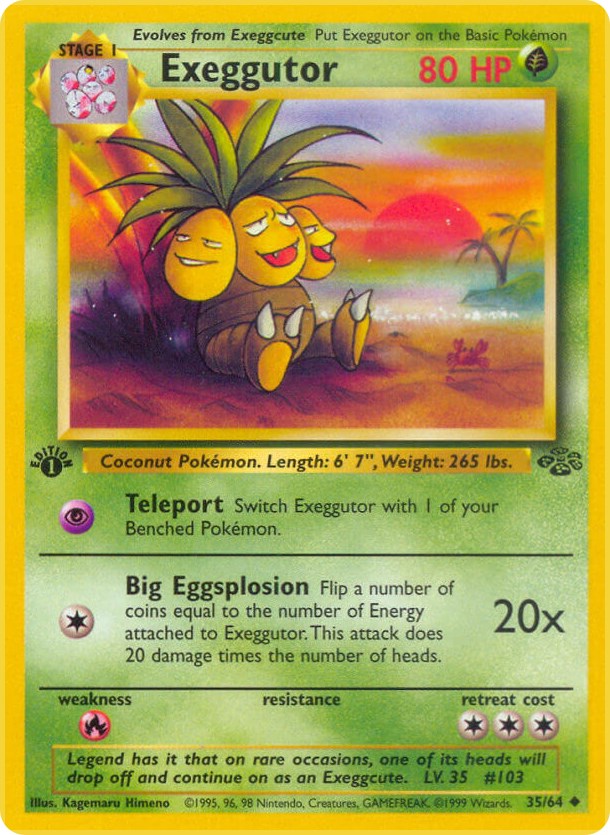 Exeggutor - Jungle - Pokemon