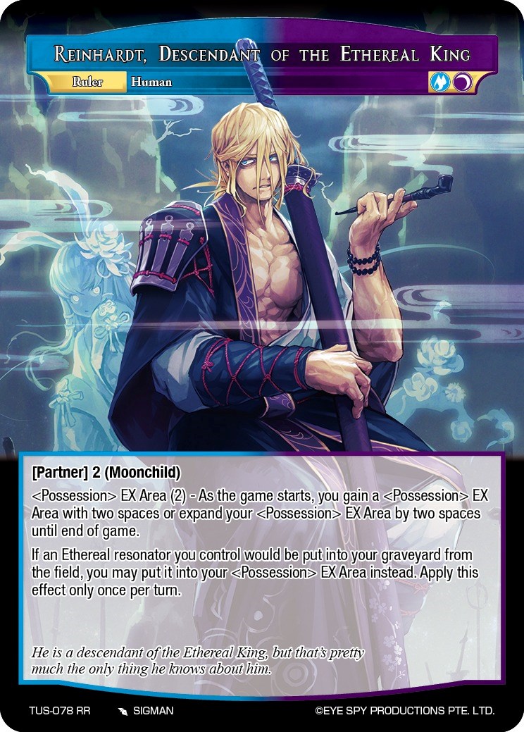 Reinhardt, Descendant of the Ethereal King - The Underworld of Secrets ...