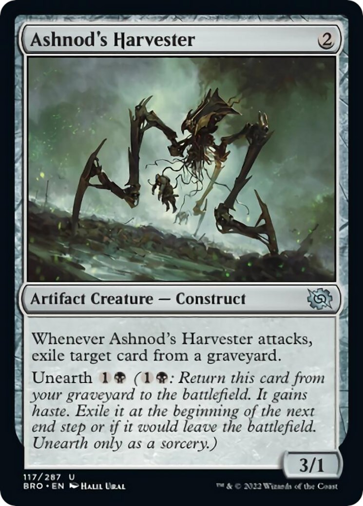 Ashnod's Harvester - The Brothers' War - Magic: The Gathering