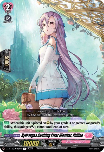 Hydrangea Awaiting Clear Weather, Philine - D-LBT03: Lyrical Monasterio ...