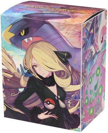 Pokemon Center Japan Exclusive: Cynthia & Garchomp Deck Box - Pokemon ...