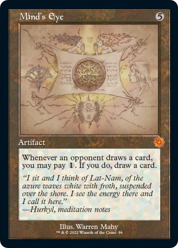 Mind's Eye (Schematic) - The Brothers' War: Retro Frame Artifacts ...