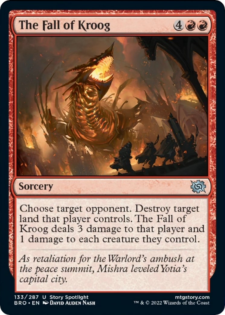 The Fall of Kroog - The Brothers' War - Magic: The Gathering