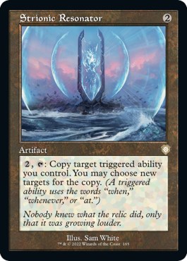 Strionic Resonator (Retro Frame) - Commander: The Brothers' War - Magic ...