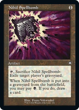 Nihil Spellbomb (Retro Frame) - Commander: The Brothers' War - Magic ...