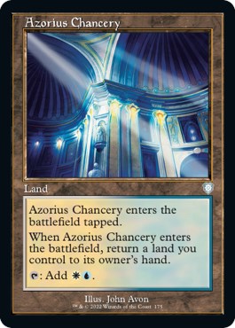 Azorius Chancery (Retro Frame) - Commander: The Brothers' War - Magic ...