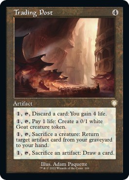 Trading Post (Retro Frame) - Commander: The Brothers' War - Magic: The ...