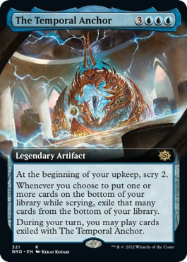 The Temporal Anchor (Extended Art) - The Brothers' War - Magic: The ...
