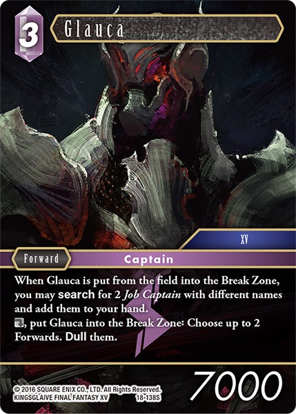 Glauca - Resurgence of Power - Final Fantasy TCG