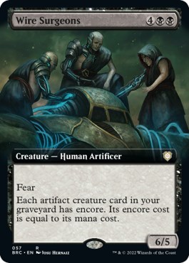 Wire Surgeons (Extended Art) - Commander: The Brothers' War - Magic ...