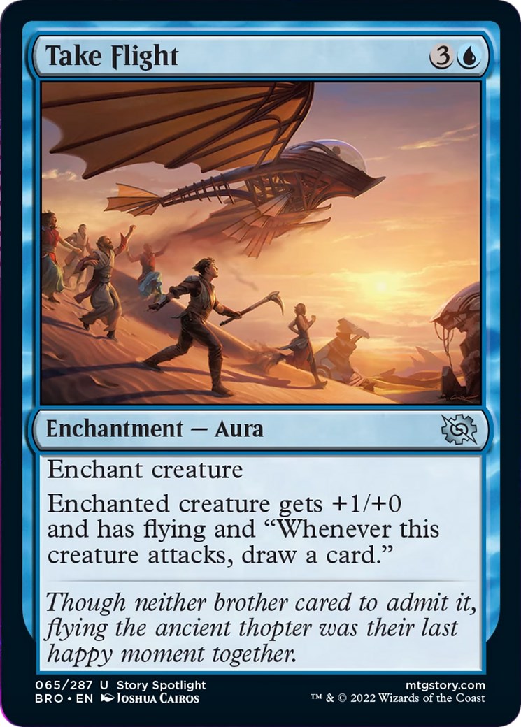 Take Flight - The Brothers' War - Magic: The Gathering