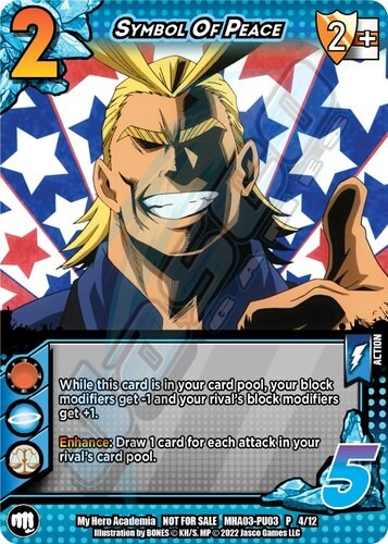 Symbol of Peace (Plus Ultra Pack 3) - UniVersus: My Hero Academia Promo ...