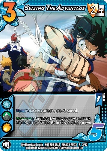 Seizing The Advantage (Plus Ultra Pack 3) - UniVersus: My Hero Academia ...