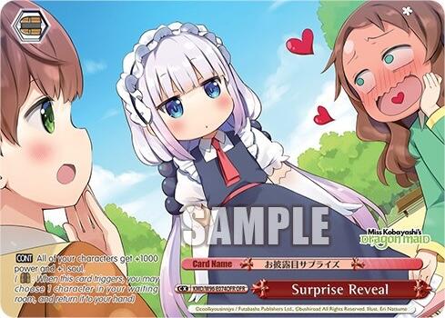 Surprise Reveal (OFR) - Miss Kobayashi's Dragon Maid - Weiss Schwarz