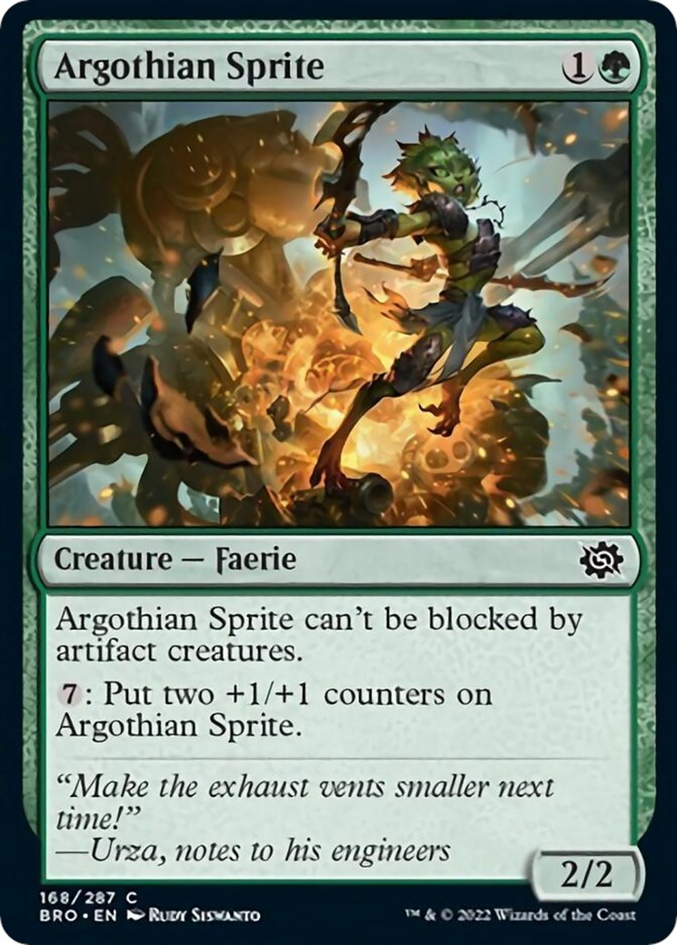 Argothian Sprite - The Brothers' War - Magic: The Gathering