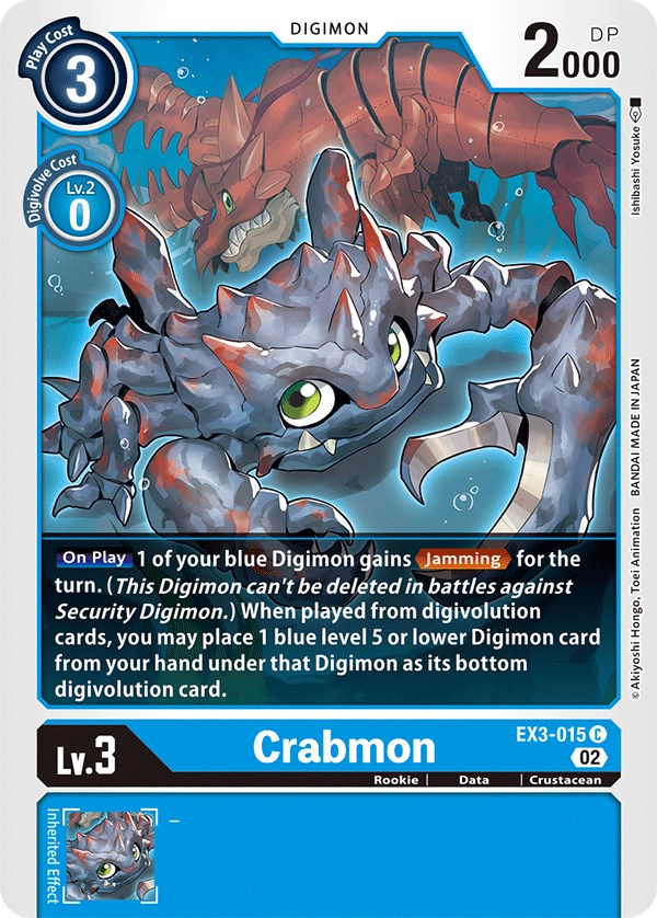 Crabmon - Draconic Roar - Digimon Card Game
