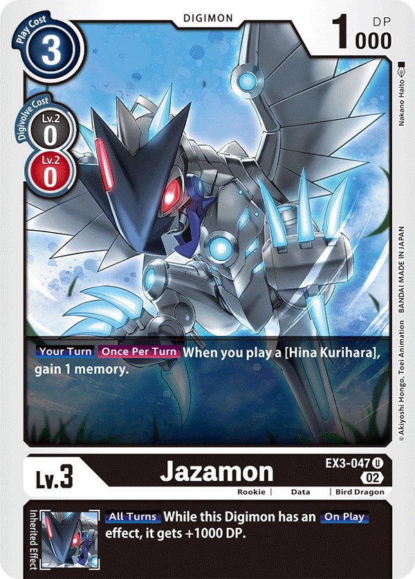 Jazamon - Draconic Roar - Digimon Card Game
