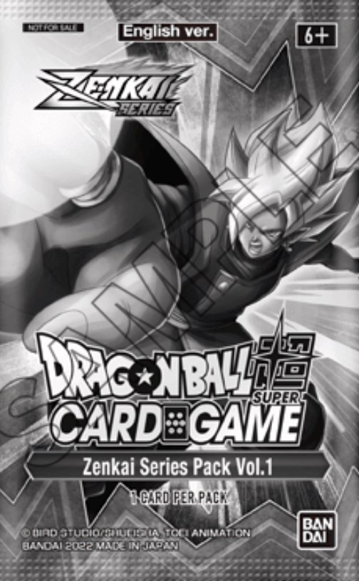 Zenkai Series Pack Vol.1 - Tournament Promotion Cards - Dragon Ball Super CCG