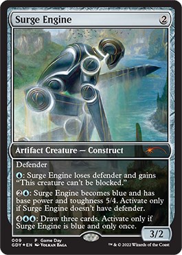 Surge Engine - Game Day & Store Championship Promos - Magic: The Gathering