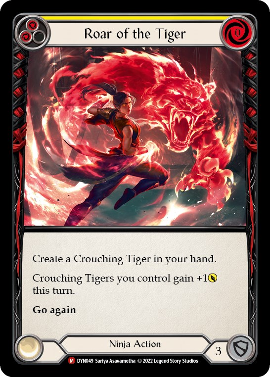 Roar of the Tiger - Dynasty - Flesh and Blood TCG