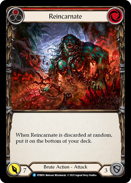 Reincarnate (Red) - Dynasty - Flesh and Blood TCG