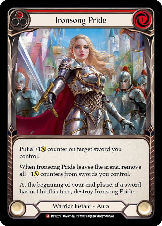 Ironsong Pride - Dynasty - Flesh and Blood TCG
