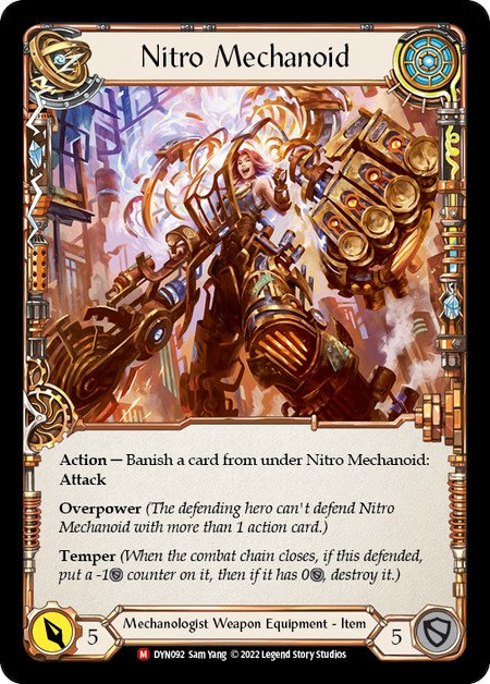 Construct Nitro Mechanoid // Nitro Mechanoid - Dynasty - Flesh and ...