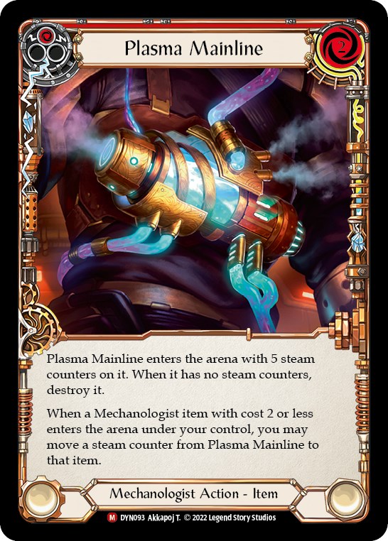 Plasma Mainline - Dynasty - Flesh and Blood TCG