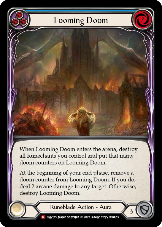 Looming Doom - Dynasty - Flesh and Blood TCG