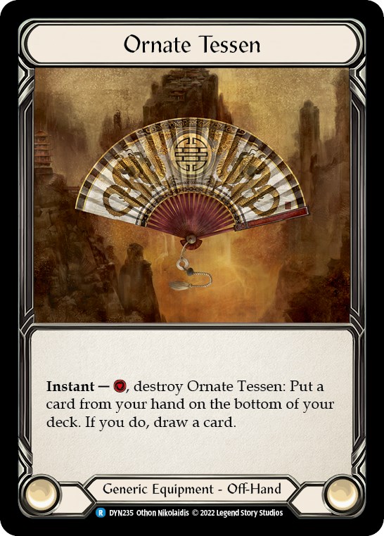 Ornate Tessen - Dynasty - Flesh and Blood TCG