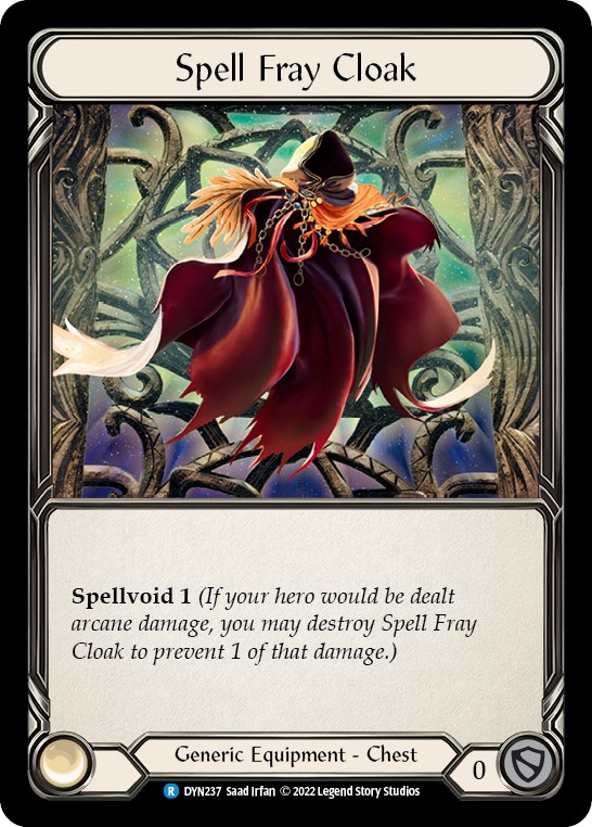 Spell Fray Cloak - Dynasty - Flesh and Blood TCG