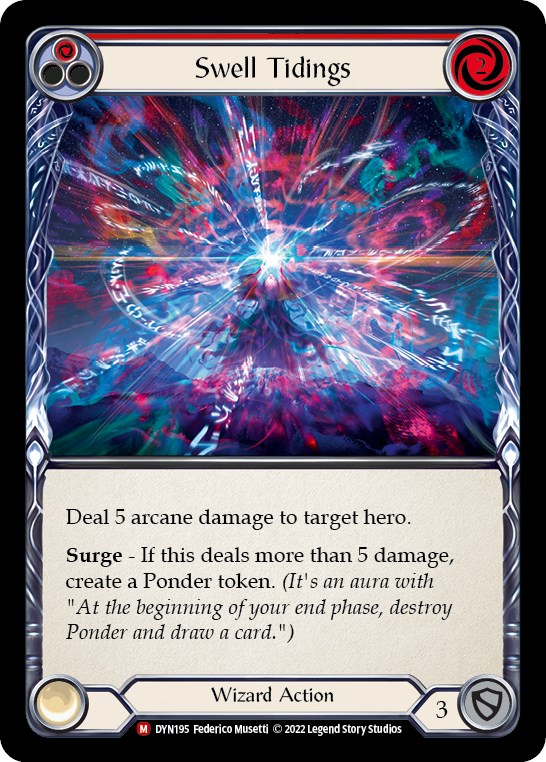 Swell Tidings - Dynasty - Flesh and Blood TCG