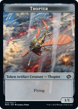 Thopter Token - The Brothers' War - Magic: The Gathering