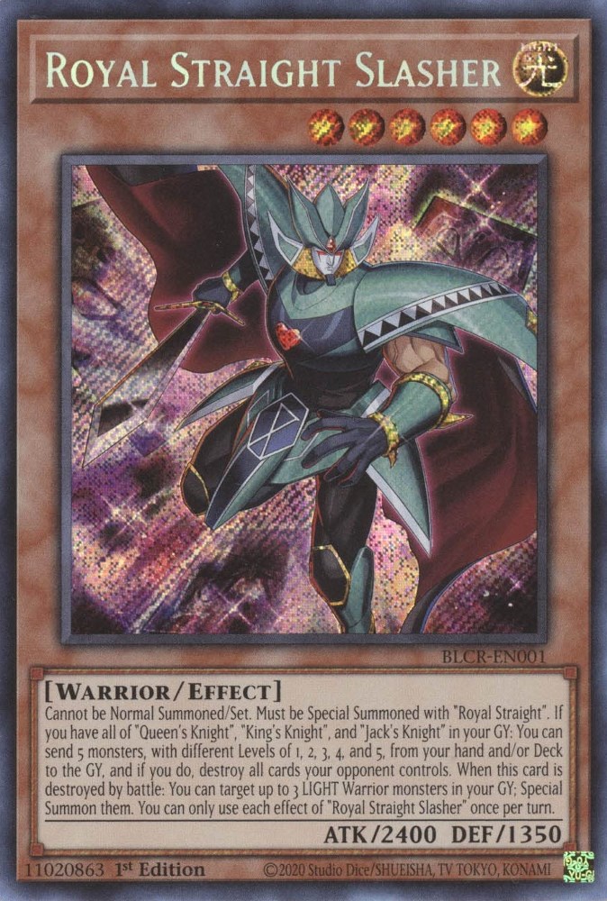 Royal Straight Slasher - Battles of Legend: Crystal Revenge - YuGiOh