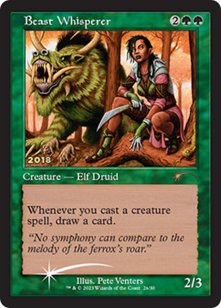 Beast Whisperer - 30th Anniversary Promos - Magic: The Gathering