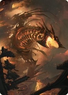 The Fall of Kroog Art Card - Art Series: The Brothers' War - Magic: The ...