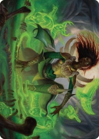 Fauna Shaman Art Card - Art Series: The Brothers' War - Magic: The ...